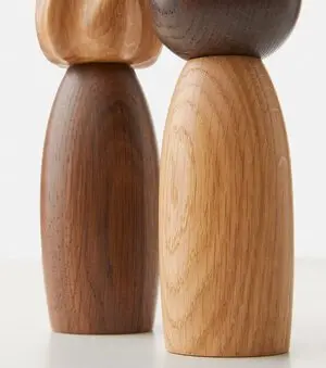 L'Objet Picanto Salt And Pepper Grinders - Brown