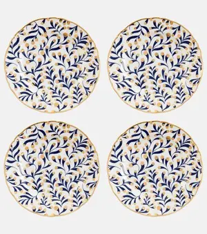 BITOSSI Marino Set Of 4 Dessert Plates - Multicoloured
