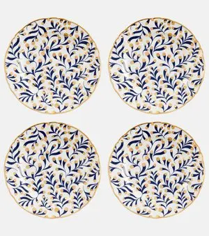 BITOSSI Marino Set Of 4 Dessert Plates - Multicoloured