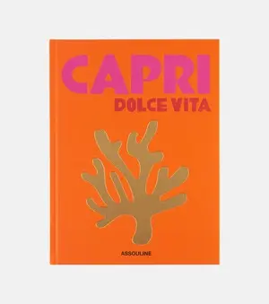 Assouline Capri Dolce Vita Book - Orange