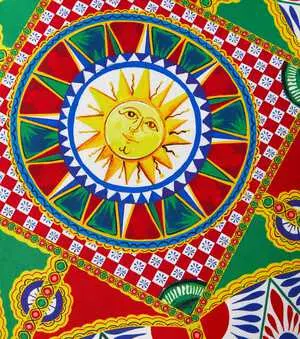 Dolce & Gabbana Medium Printed Canvas Cushion - Multicoloured