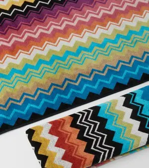 Missoni Giacomo Hand Towel And Bath Towel Set - Multicoloured