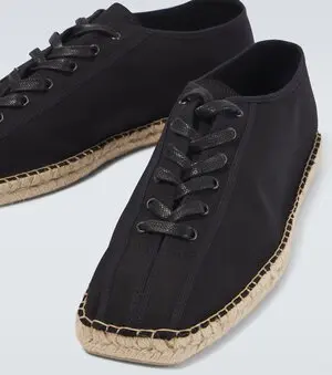 LEMAIRE Linoleum Canvas Espadrilles