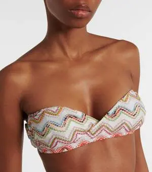 Missoni Zig Zag Metallic Bikini - Multicoloured