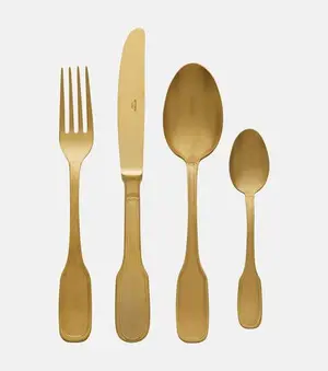 BITOSSI Stainless Steel 24-piece Cutlery Set - Gold