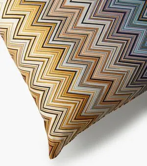 Missoni Jarris Zigzag Cotton Cushion - Multicoloured