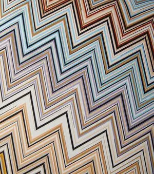 Missoni Jarris Zigzag Cotton Cushion - Multicoloured