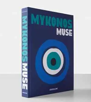 Assouline Mykonos Muse Book - Blue