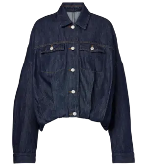 Dries Van Noten Denim Trucker Jacket - Blue