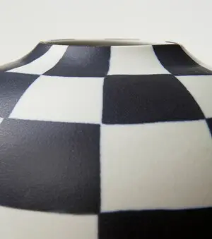 L'Objet Damier Small Vase - Multicoloured
