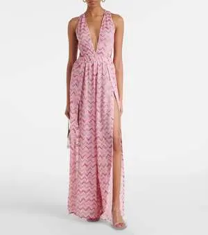 Missoni Zigzag Halterneck Jumpsuit