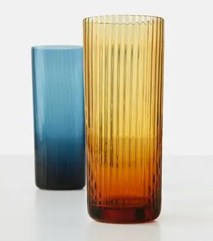 La DoubleJ Misty Rainbow Mix Set Of 4 Tumblers