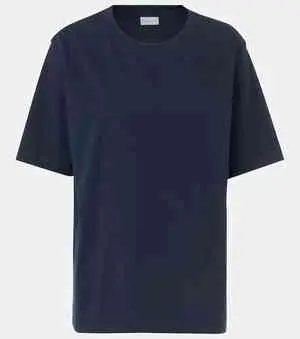 Dries Van Noten Cotton T-shirt - Blue