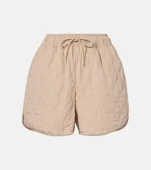 Varley Catrine Quilted Twill Shorts
