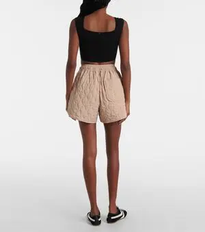 Varley Catrine Quilted Twill Shorts