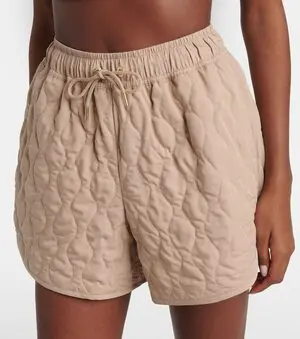 Varley Catrine Quilted Twill Shorts