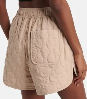 Varley Catrine Quilted Twill Shorts