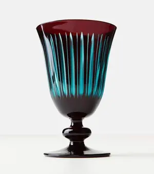 L'Objet Prism Set Of 4 Wine Glasses