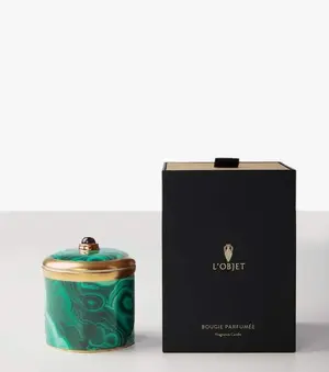 L'Objet Malachite Candle - Green