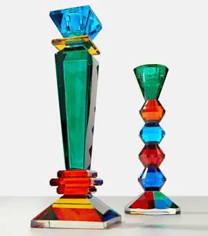 LES-OTTOMANS Crystal Candle Holder