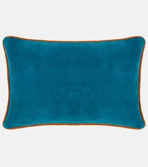 LES-OTTOMANS Starfish Embroidered Cushion