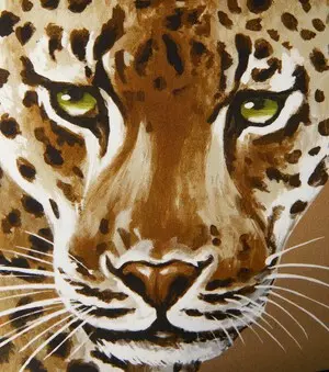 Dolce & Gabbana Leopardo Small Canvas Cushion