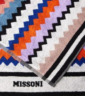 Missoni Riverbero Zigzag Cotton Terry Beach Towel