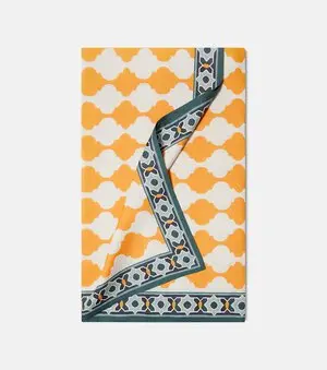 La DoubleJ Plaza Medium Linen Tablecloth Multicoloured