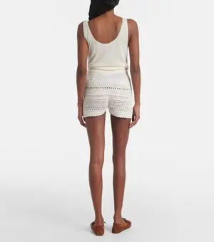 Ralph Lauren Crochet Shorts - White