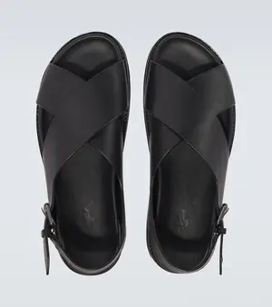 Polo Ralph Lauren Zane Leather Slingback Sandals