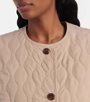 Varley Karla Quilted Twill Vest