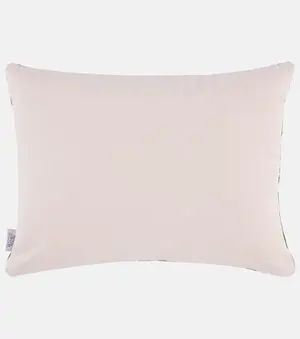 LES-OTTOMANS Velvet Cushion