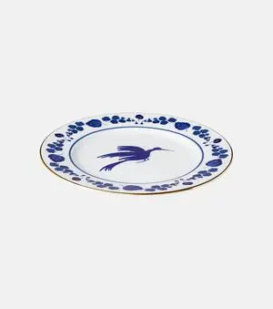 La DoubleJ Wildbird Charger Plate - Blue