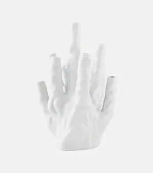 POLSPOTTEN Coral Small Vase - White