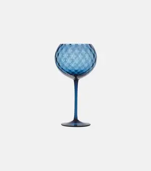 NASONMORETTI Red Wine Glass - Blue