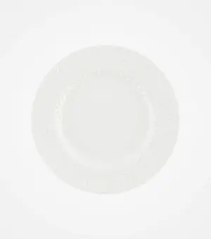 L'Objet Haas Mojave Charger Plate - White