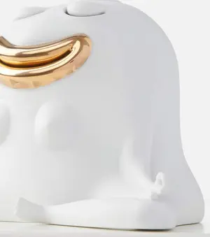 L'Objet Haas Meditator Porcelain Incense Burner - White