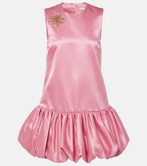 ALEMAIS Alémais Neptuna Embellished Mini Dress - Pink