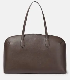 TOTEME Leather Tote Bag - Brown