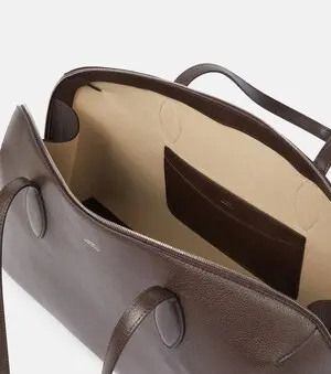 TOTEME Leather Tote Bag - Brown