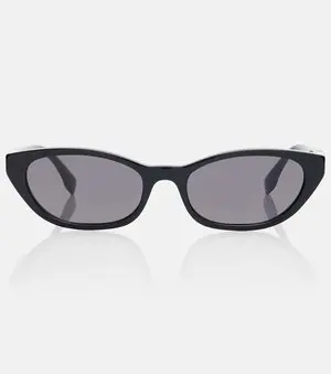 Fendi Baguette Cat-Eye Sunglasses Black
