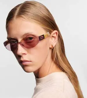 Fendi Baguette Cat-eye Sunglasses