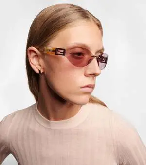 Fendi Baguette Cat-eye Sunglasses