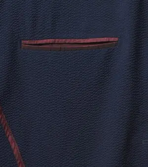 Rubinacci Striped Single-breasted Wool Blazer