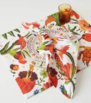 La DoubleJ Jungle Book Set Of 2 Placemats - Multicoloured