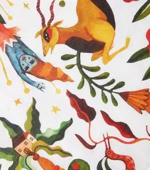 La DoubleJ Jungle Book Set Of 2 Placemats - Multicoloured