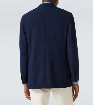Rubinacci Single-breasted Wool Blazer
