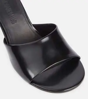 Jacquemus Cubisto Leather Mules