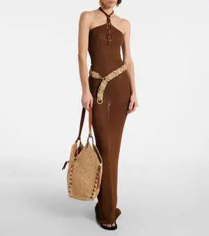 Isabel Marant Étoile Tampa Raffia Shoulder Bag