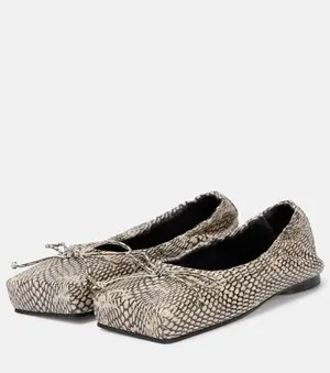 Jacquemus Ballerines Leather Ballet Flats